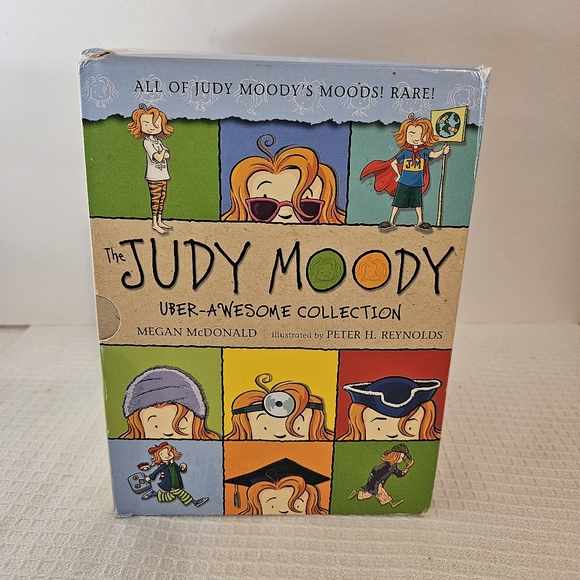 Judy Moody | Other | Judy Moody Set Of 9 The Judy Moody Uberawesome Collection By Megan Mcdonald ...